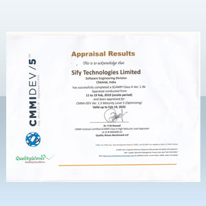 Certifications - Sify Technologies