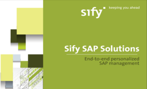 Sify SAP Solutions | Sify Technologies